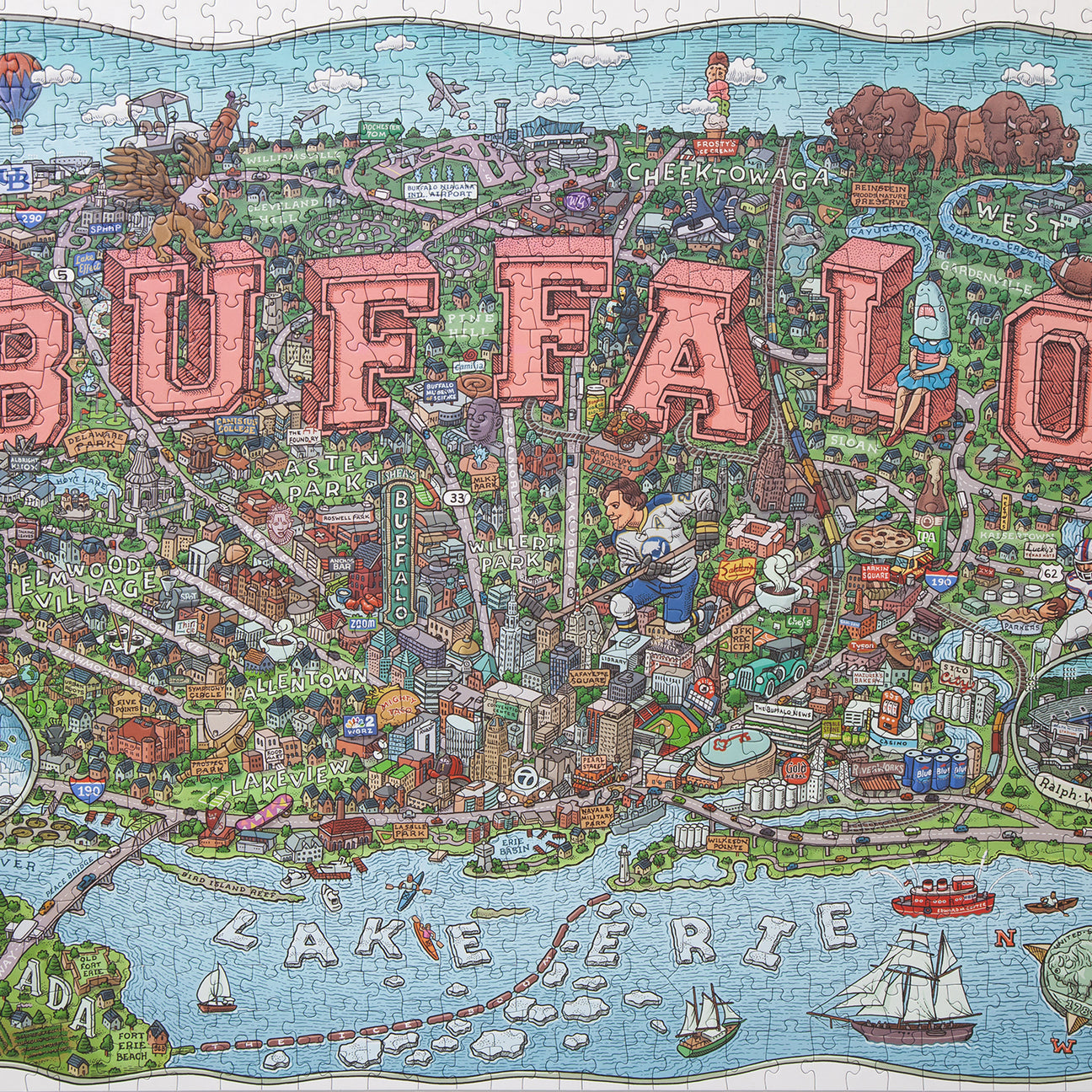 City Map Puzzles – Birdie Puzzles