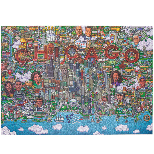 Chicago | 1000 Piece Puzzle – Birdie Puzzles