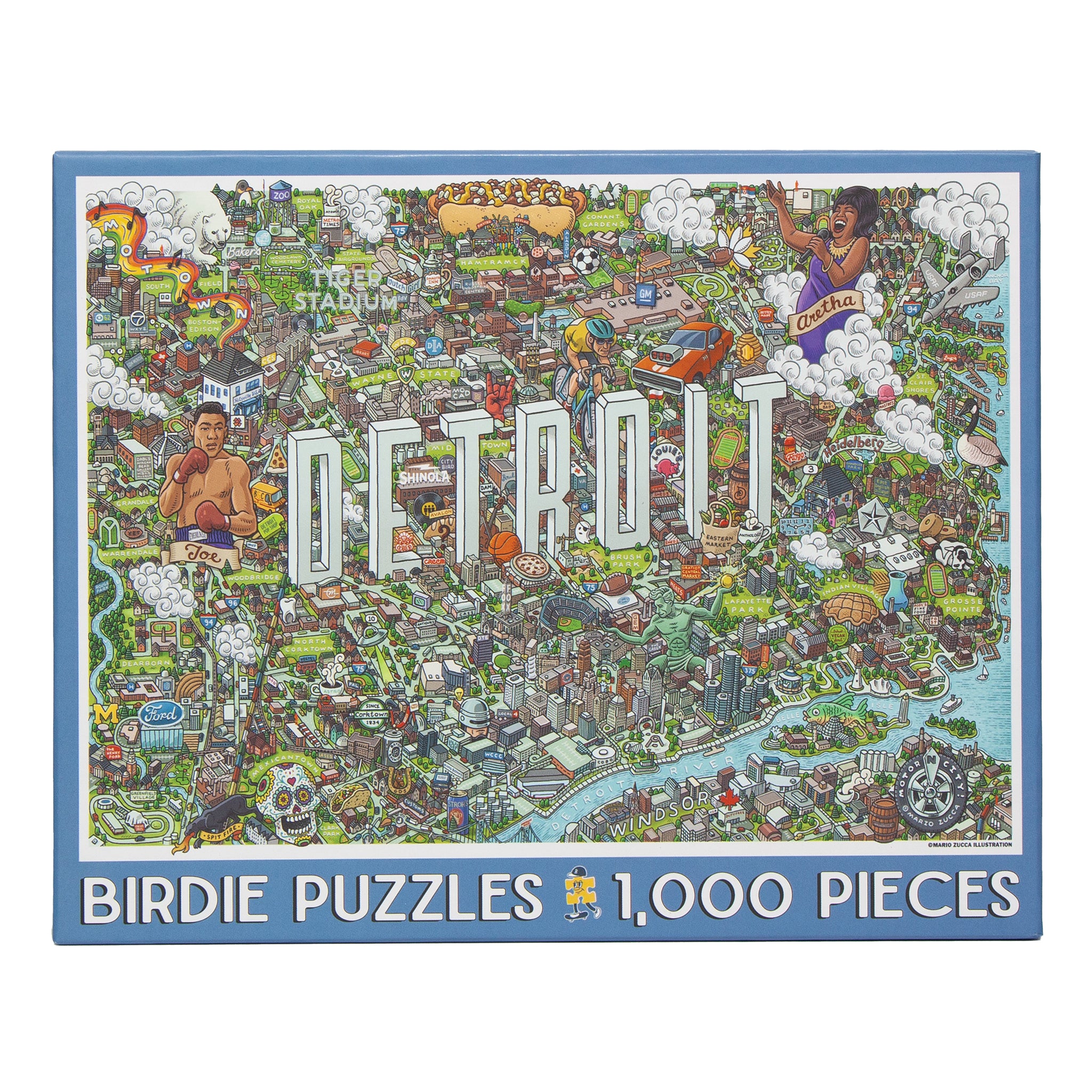Detroit | 1,000 Piece Puzzle – Birdie Puzzles