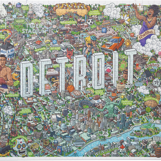 City Map Puzzles – Birdie Puzzles