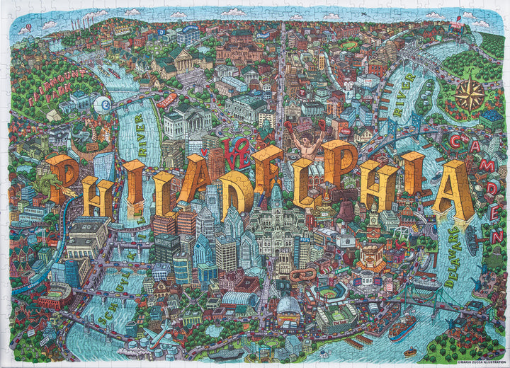 Philadelphia | 1000 Piece Puzzle – Birdie Puzzles