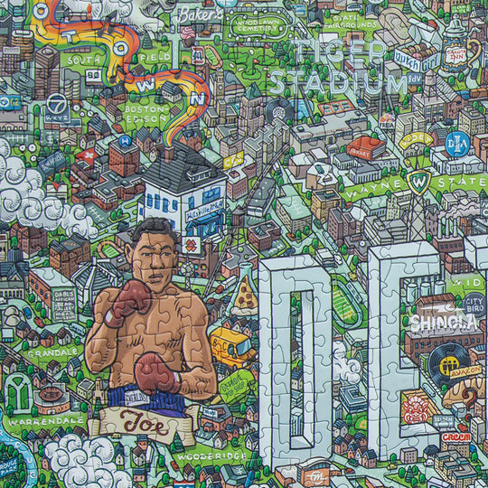 Detroit | 1000 Piece Puzzle – Birdie Puzzles