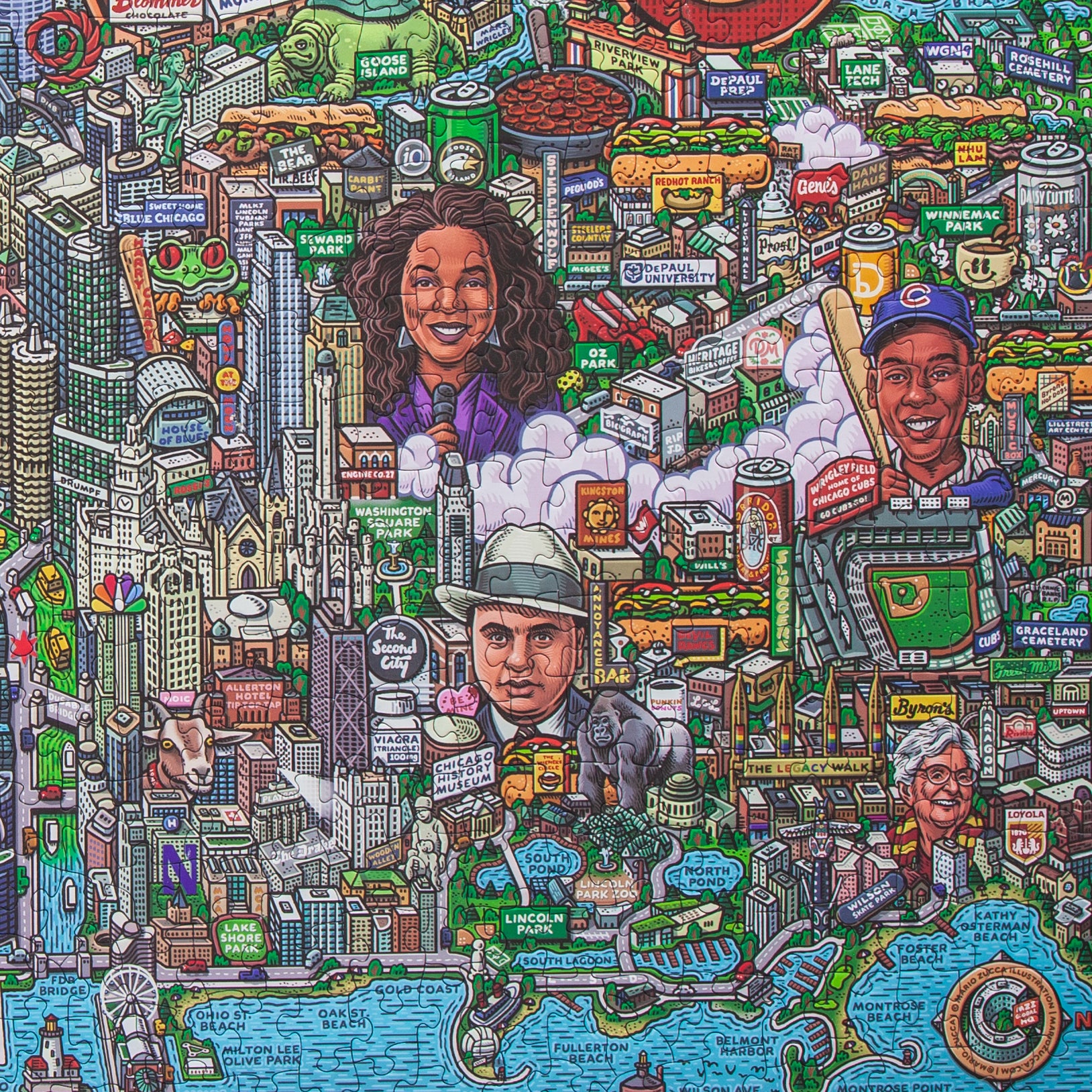 Chicago | 1000 Piece Puzzle – Birdie Puzzles